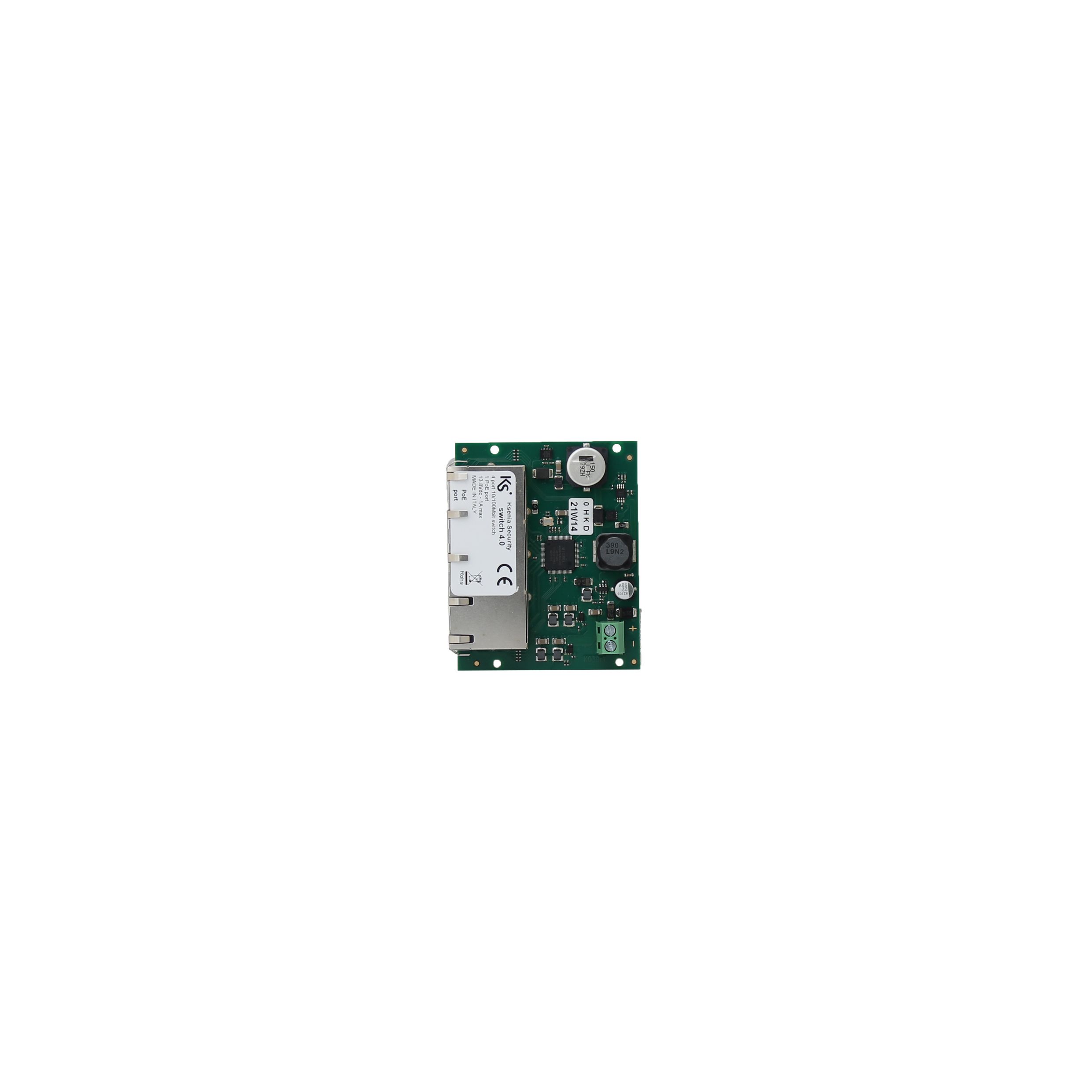 switch 4.0 - 4 portos (1 PoE) switch - Biztonságtechnikai ...