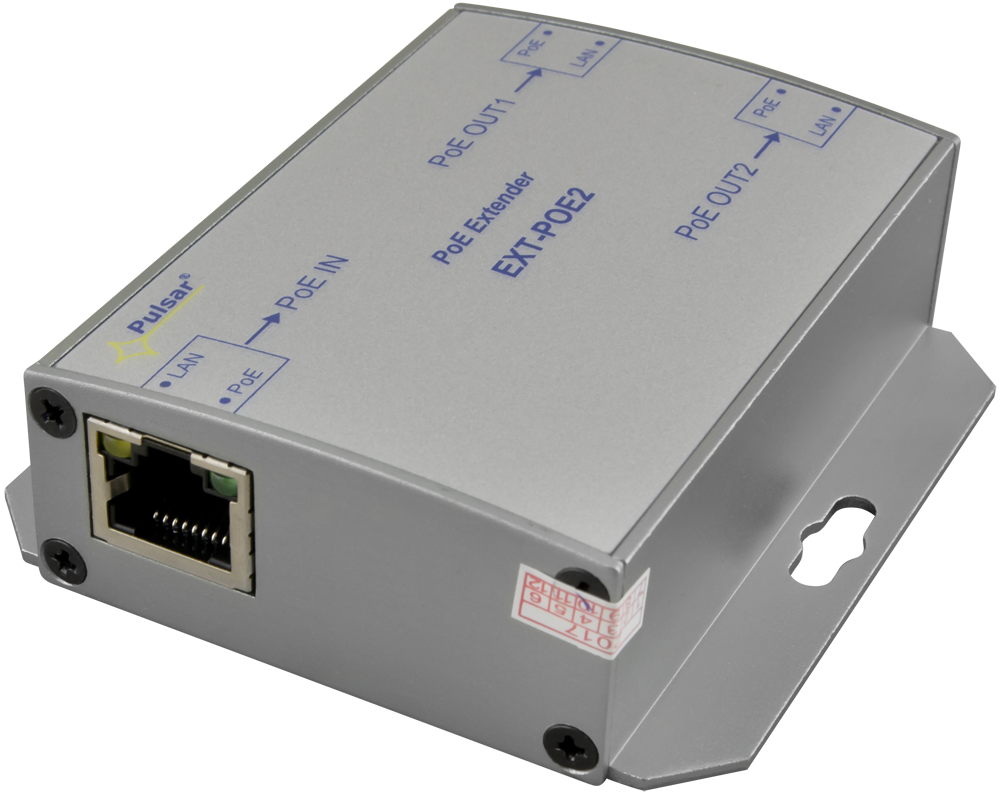 Pulsar EXT-PoE2 PoE extender - Biztonságtechnikai Nagykereskedelmi Áruház