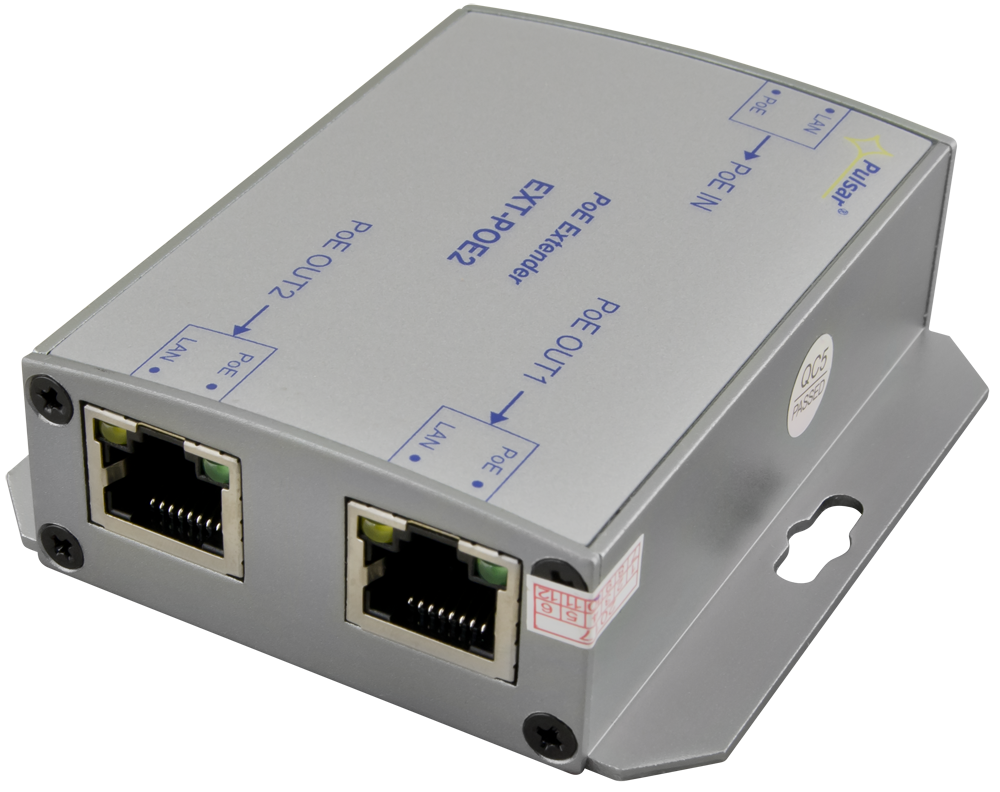 Pulsar EXT-PoE2 PoE extender - Biztonságtechnikai Nagykereskedelmi Áruház