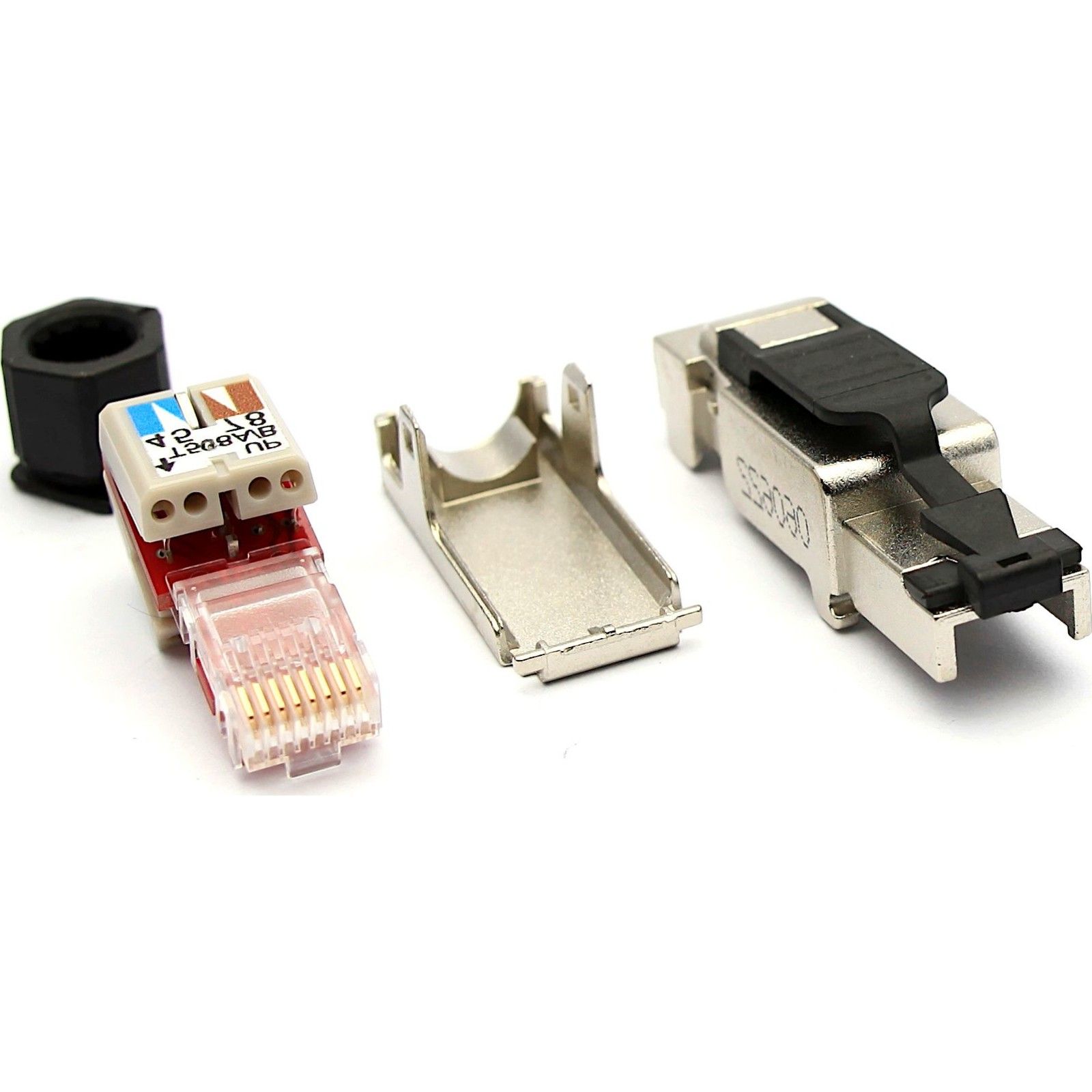 Cat.6a FTP RJ45 csatlakozó - Biztonságtechnikai Nagykereskedelmi Áruház