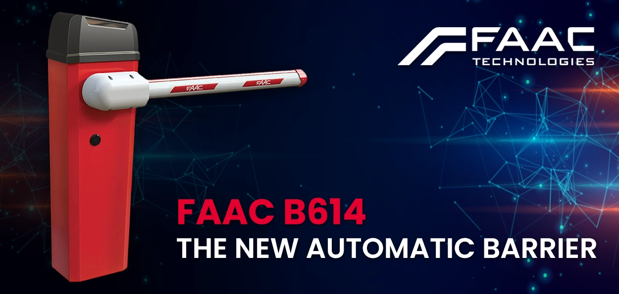 Why choose the new FAAC B614 automatic barrier? - Biztonságtechnikai Nagykereskedelmi Áruház