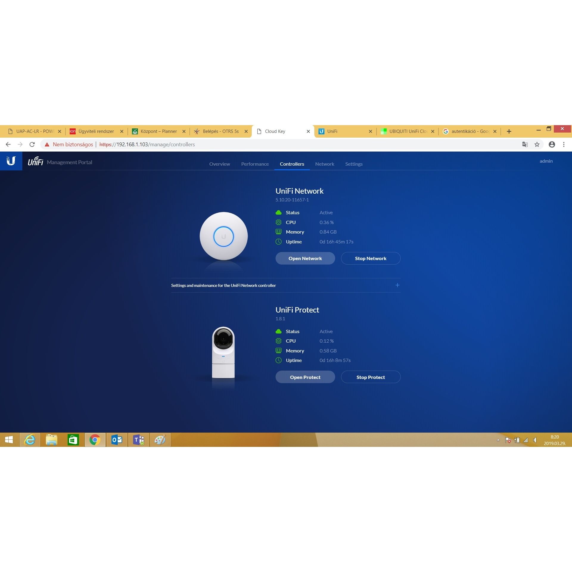 Ubiquiti UniFi Cloud Key Gen2 Plus - Biztonságtechnikai ...